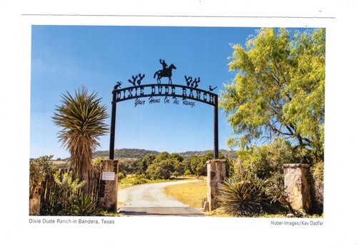 AK Ansichtskarte Dixie Dude Ranch in Bandera / Texas / USA | eBay