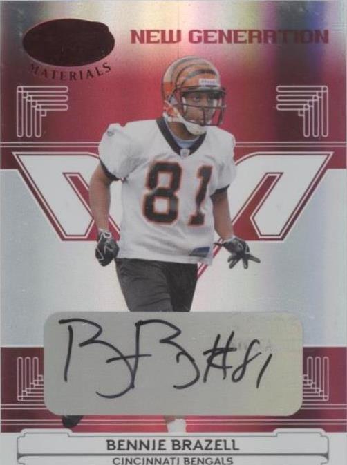 2006 Leaf Certified Materials - New Generation Bennie Brazell #154 ...