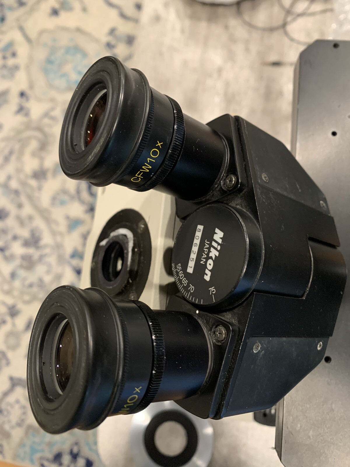 NIKON Diaphot Microscope Inverted Phase Contrast Fluorescence 5x ...