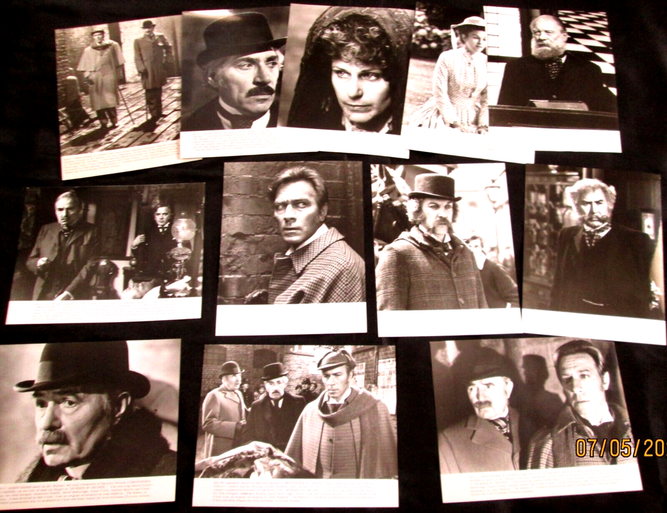 CHRISTOPHER PLUMMER AS SHERLOCK HOLMES (MURDER BY DECREE) MOVIE PHOTO ...