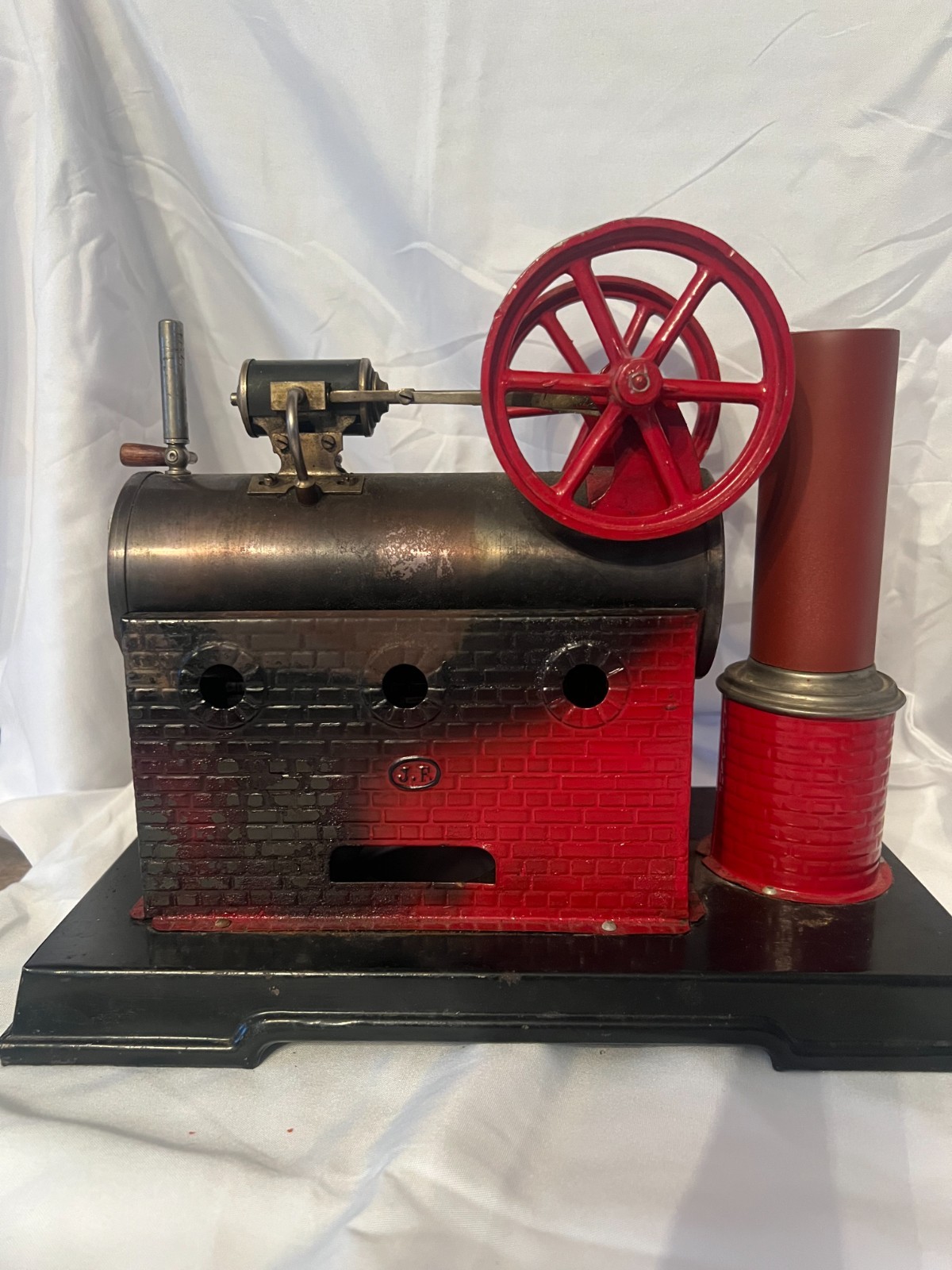 Vintage Josef Falk Twin Fly Wheel Stationary Steam Engine | eBay