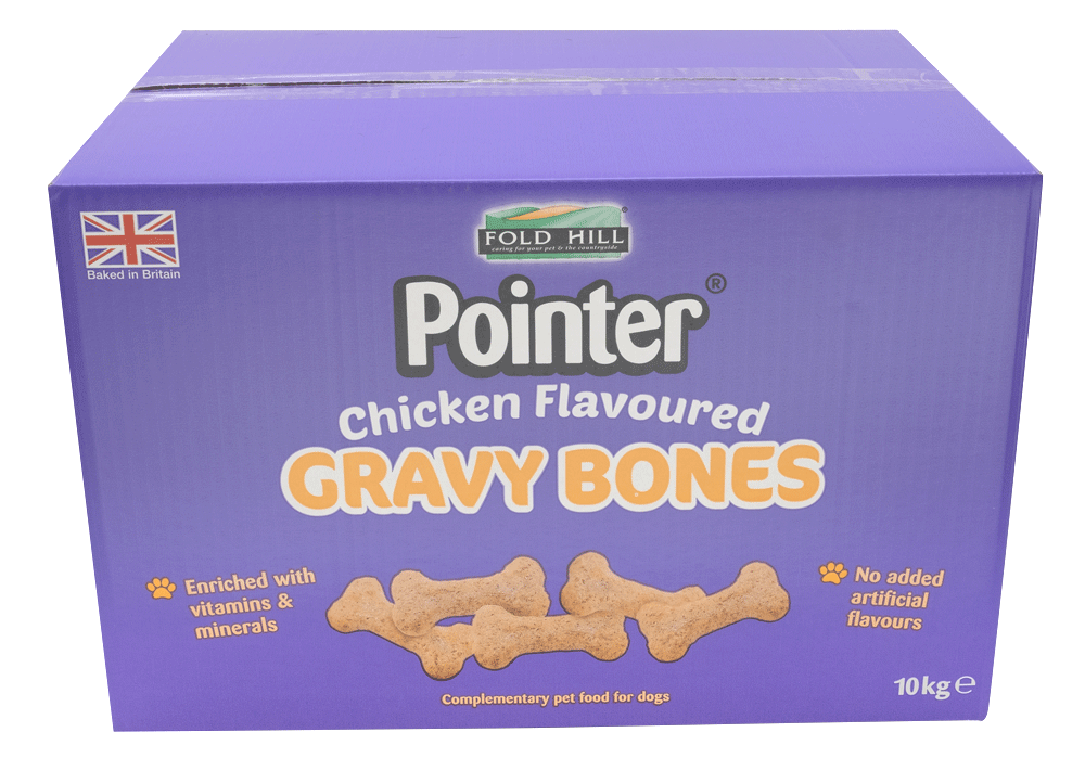 10kg POINTER GRAVY BONES CHICKEN : Fold Hill Bone Shape Dog Biscuits bp Treats | eBay UK