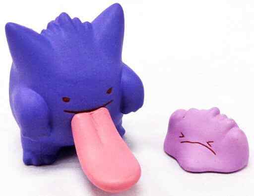 Pokemon Center Limited Figure Gengar & Ditto Figure Collection ...