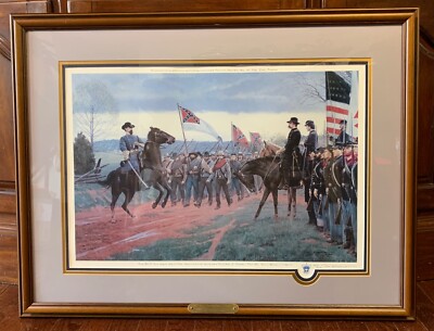 DON SPAULDING S/N LITHOGRAPH "HONOR ANSWERING HONOR" WITH COA 299/323 ...