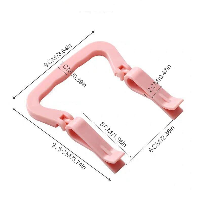 NentMent 4 Pack Trash Can Clips with Handle Non-Slip Garbage Can Bags ...