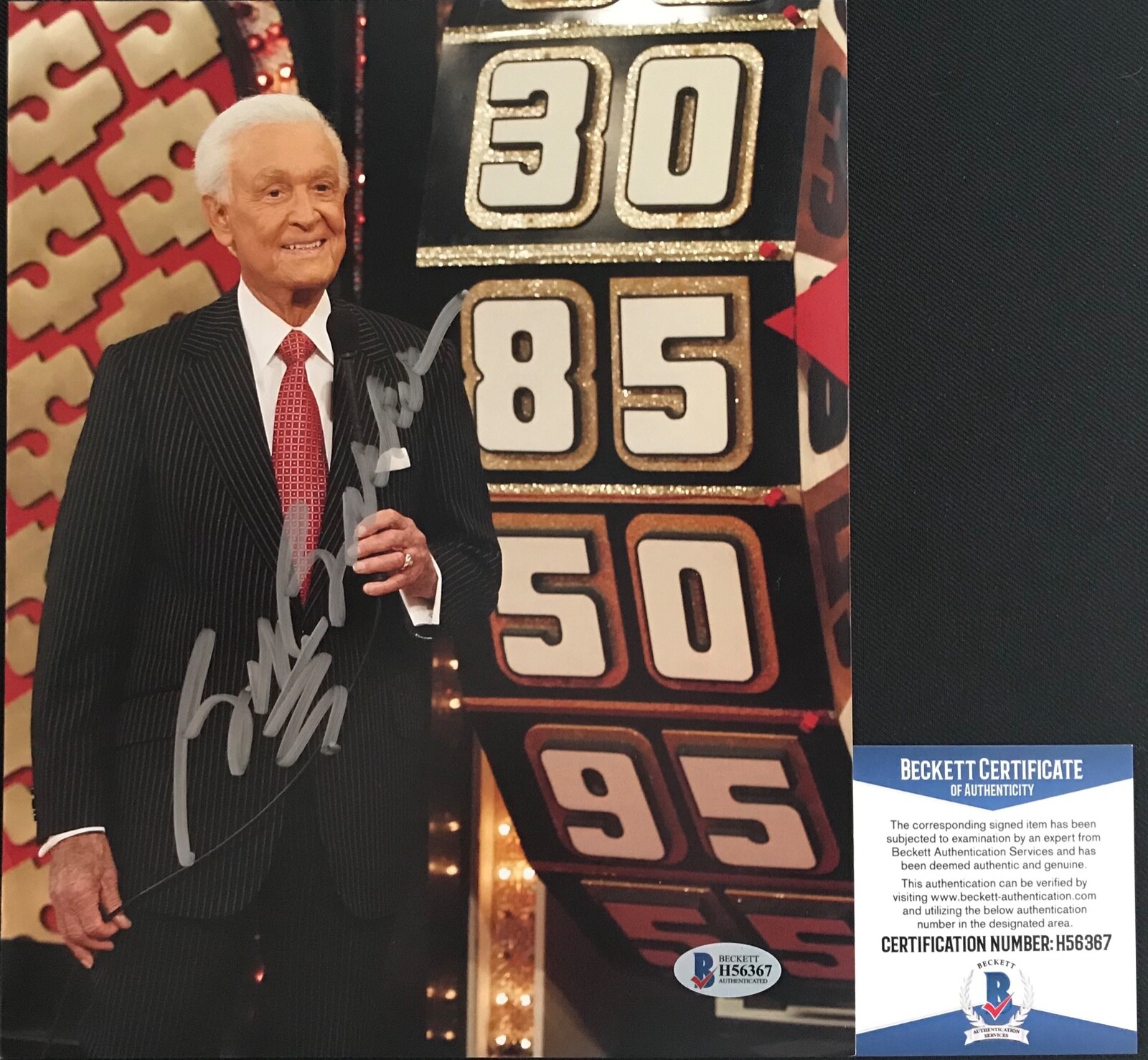 LEGEND Bob Barker Autographed Signed WHEEL OF FORTUNE 8x10 Photo ...