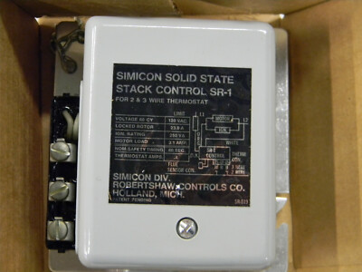 New Simicon Solid State Stack Control SR-1 for 2 and 3 Wire Thermostat ...