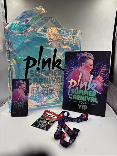 2024 P!NK SUMMER CARNIVAL TOUR VIP PACK Pink Concert Collectible Merch ...