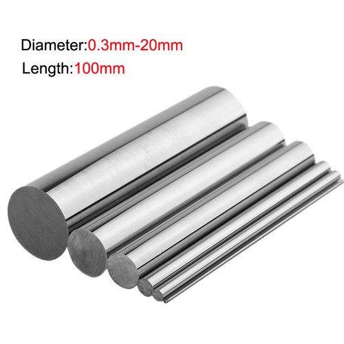 Tungsten Steel Round Bar Solid Metal Rod For Finishing YG8- Dia 0.3 ...