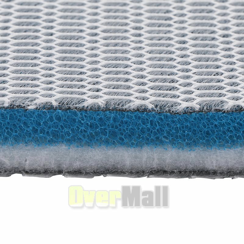 8D Aquarium Filter Media 8-Layer Filter Pads Bio Sponge Foam for Fish ...