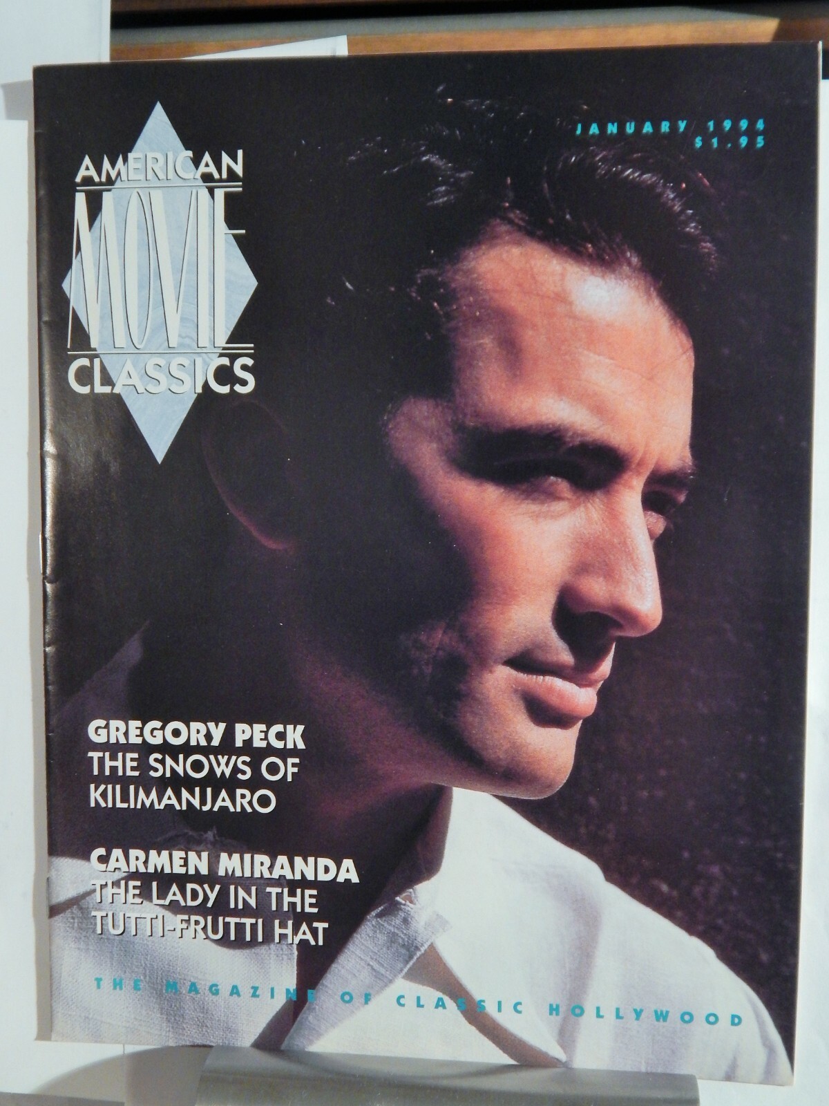 AMC AMERICAN MOVIE CLASSICS MAGAZINE JAN 1994 GREGORY PECK COLOR COVER ...