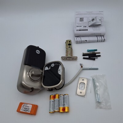 Yale Assure Lock SL Key Free Smart Lock with Touch Keypad - Satin ...