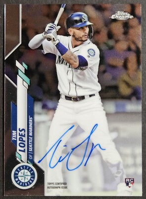 2020 Topps Chrome #RA-TL Tim Lopes Rookie Autograph RC Auto | eBay