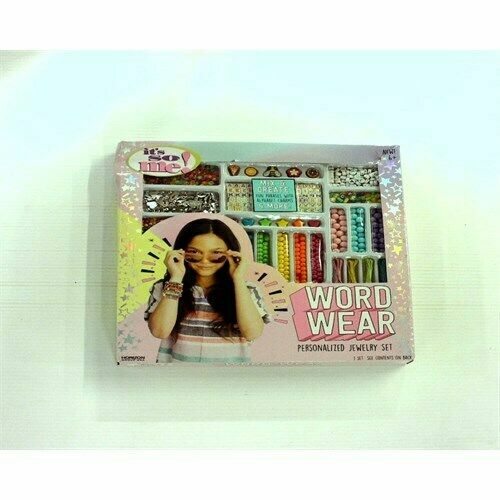 It's so Me Word Wear DIY Bead Jewelry Kit -great Kids Gift for Easter ...