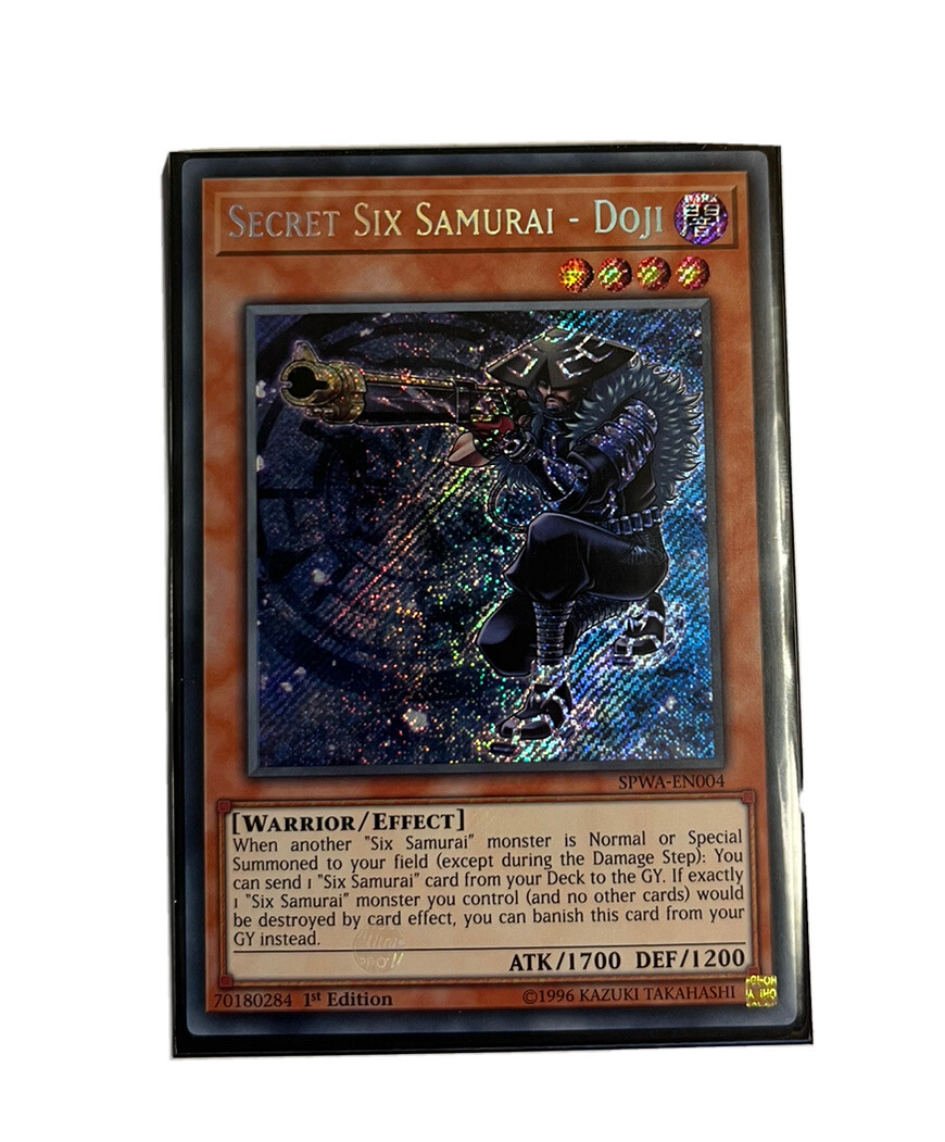 SPWA-EN004 - Secret Six Samurai - Doji - Secret Rare - 1st Edition | eBay