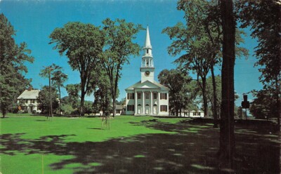 Green Litchfield Conn Congregational Church Clifford Scofield Color ...