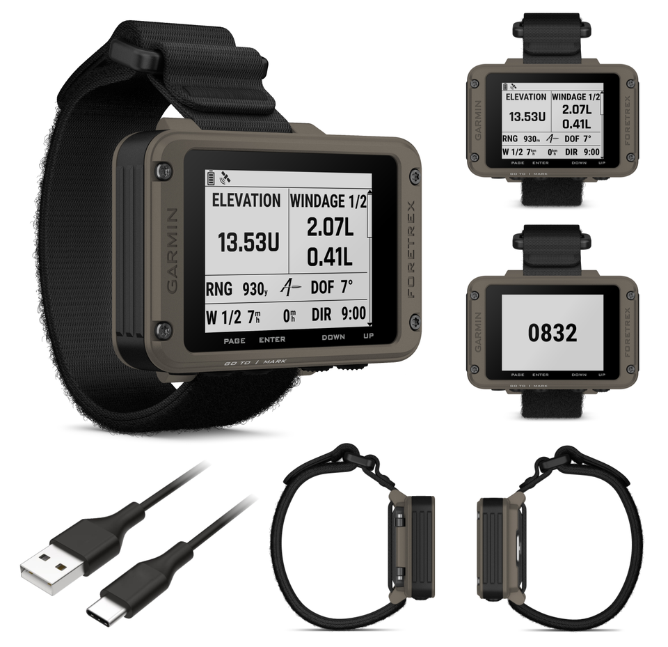 Garmin Foretrex 901 Wrist GPS Navigator Ballistic | eBay