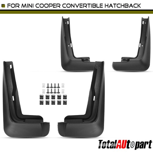 New 4x Mud Flaps Splash Guards for Mini Cooper 2022 Front LH & RH ...