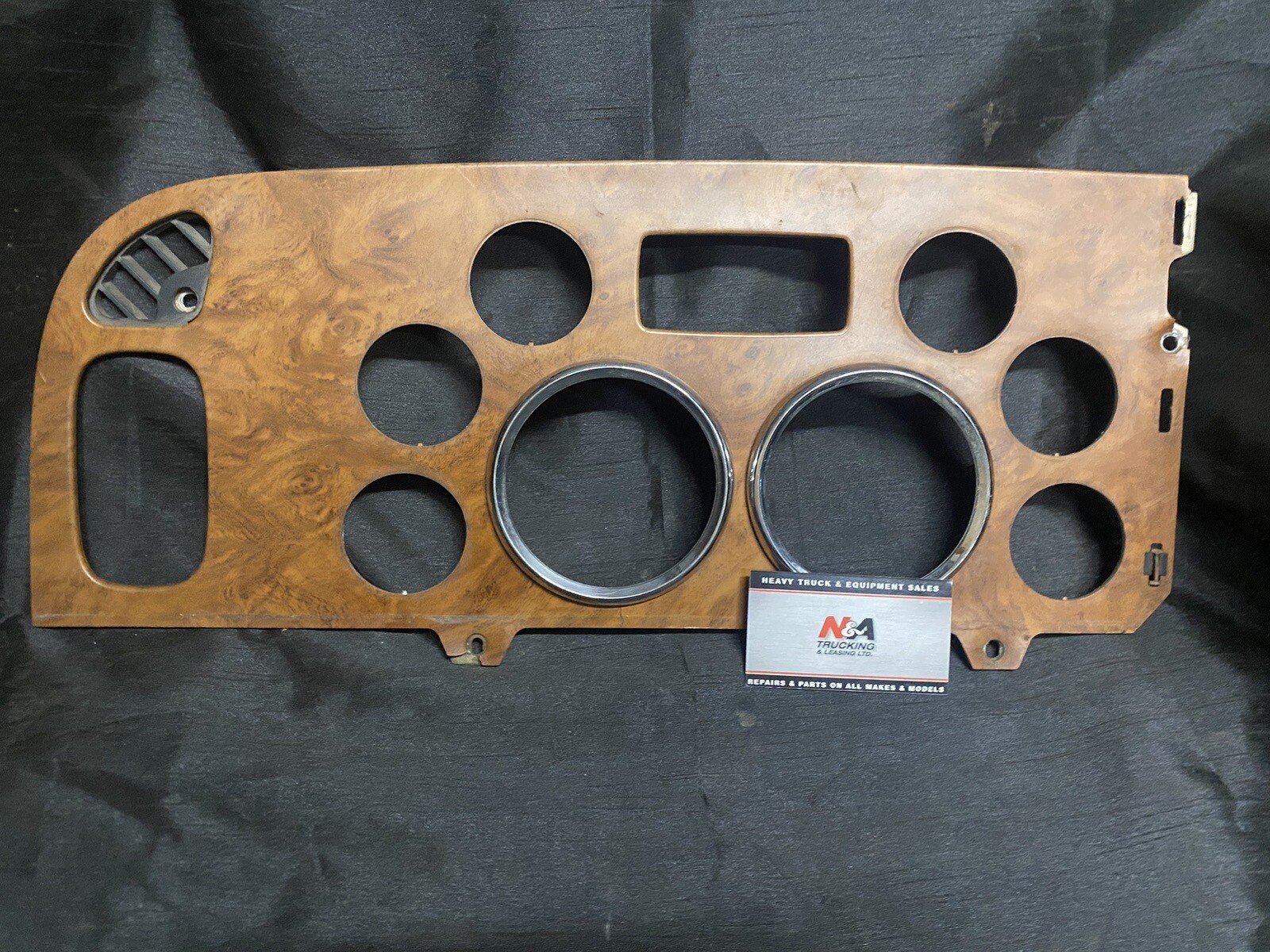 Peterbilt 379 389 2006 And Newer With Chrome Gauge Rings | eBay