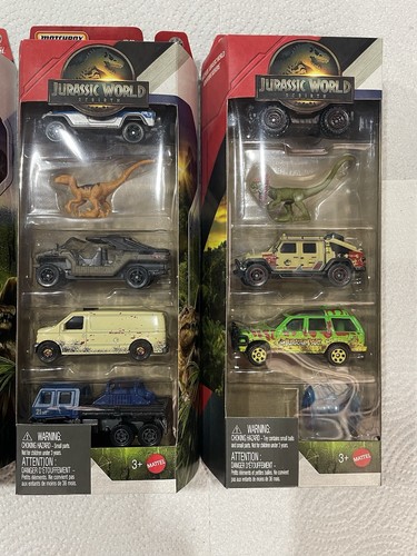 2025 Matchbox Matchbox Jurassic World Adventure Seekers 5 Pack | eBay
