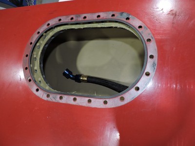 ATL Super Cell 18 gallon fuel Cell & can oval P/U trap door Hendrick ...