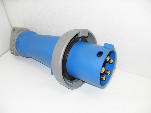 HUBBELL HBL560P9W 60-Amp PIN&SLEEVE GENERATOR PLUG 560P9W 60A 120/208V ...