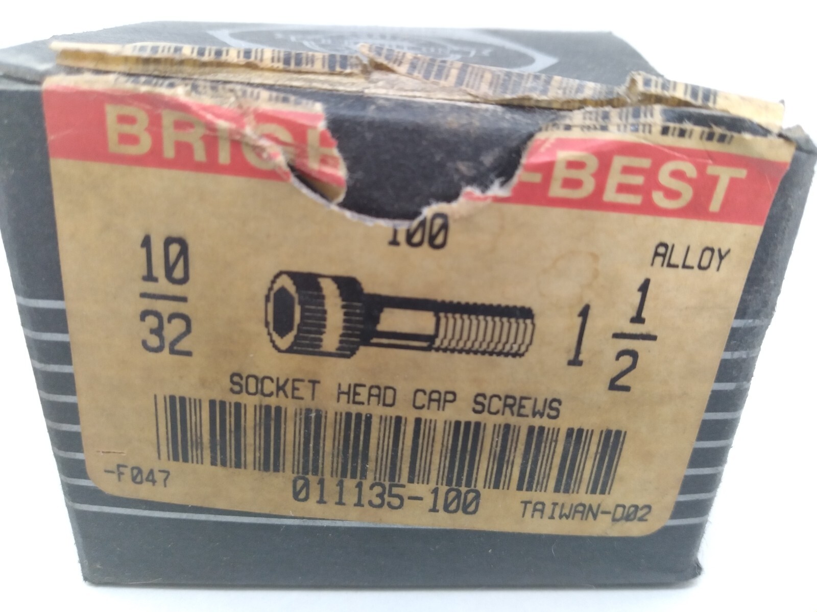 95pcs Brighton Best 011135 Socket Set Screws Steel Black 10"-32 x 1-1/2 ...