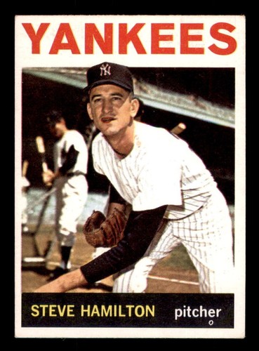 1964 Topps Baseball #206 Steve Hamilton VG/EX *e1 | eBay