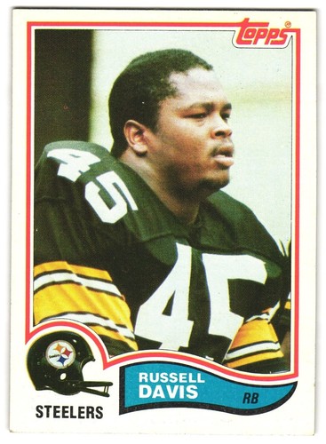 Russell Davis 1982 Topps NFL Rookie Card #208 | eBay