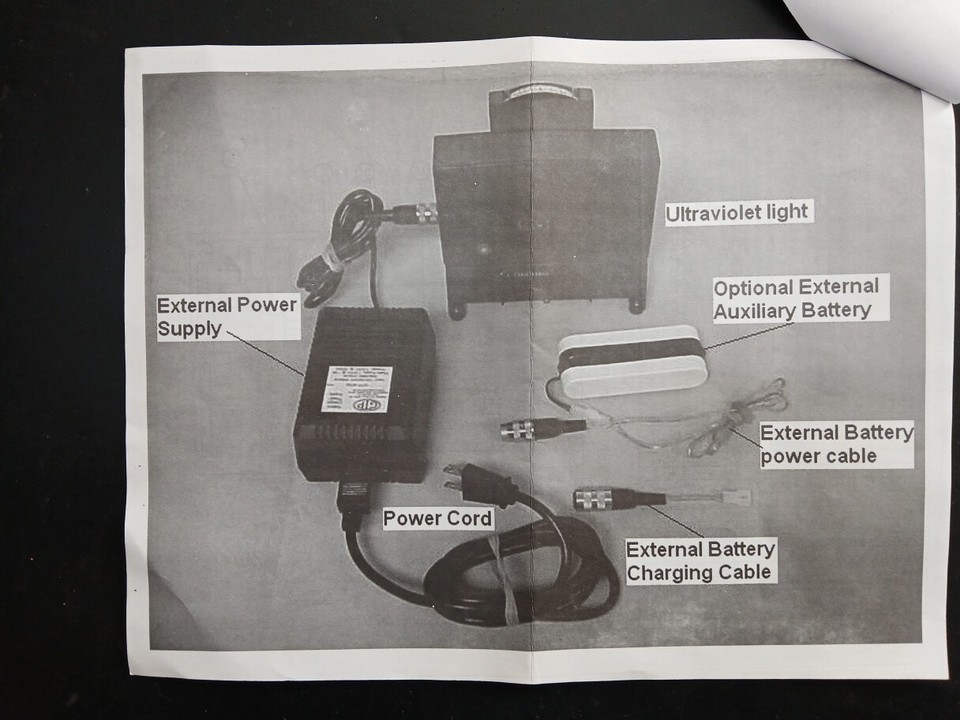 GAMMON AQUA-GLO Series V WATER DETECTOR KIT FOR CONTENT TESTING GTP-322 ...