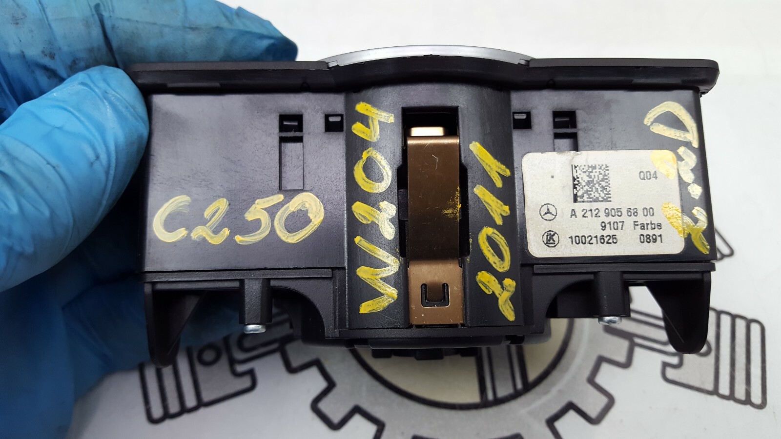 2011 MERCEDES C CLASS W204 HEADLIGHT SWITCH CONTROL UNIT A2129056800 ...