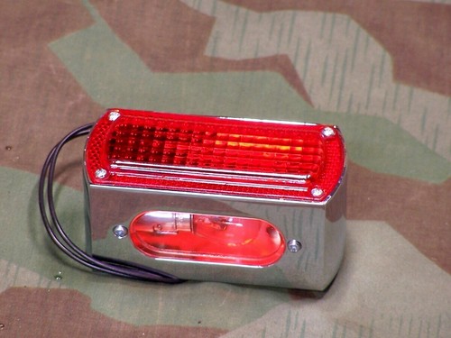 Chopper Box Tail Light. 12 Volt. With L.P. Lens. | eBay