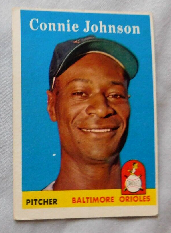 1958 Topps #266 Connie Johnson Baltimore Orioles Baseball Card Ex | eBay
