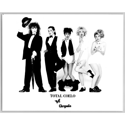Total Coelo British New Wave Pop Kitsch Band 80s-90s Glossy Music Press ...