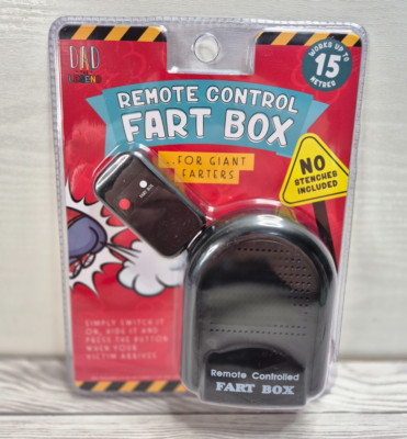 Electronic Fart Box Machine Remote Controlled Prank Joke Fun Novelty ...