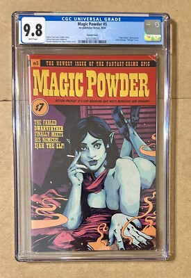 Magic Powder #5 (2024) CGC 9.8 - Pulp Fiction Homage Cover - Flops | eBay