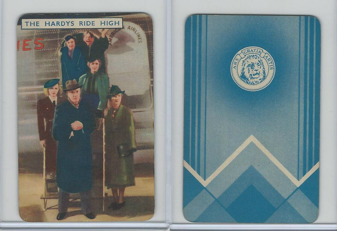 1939 Film Fantasy Card Game, The Hardys Ride High, (A) | eBay