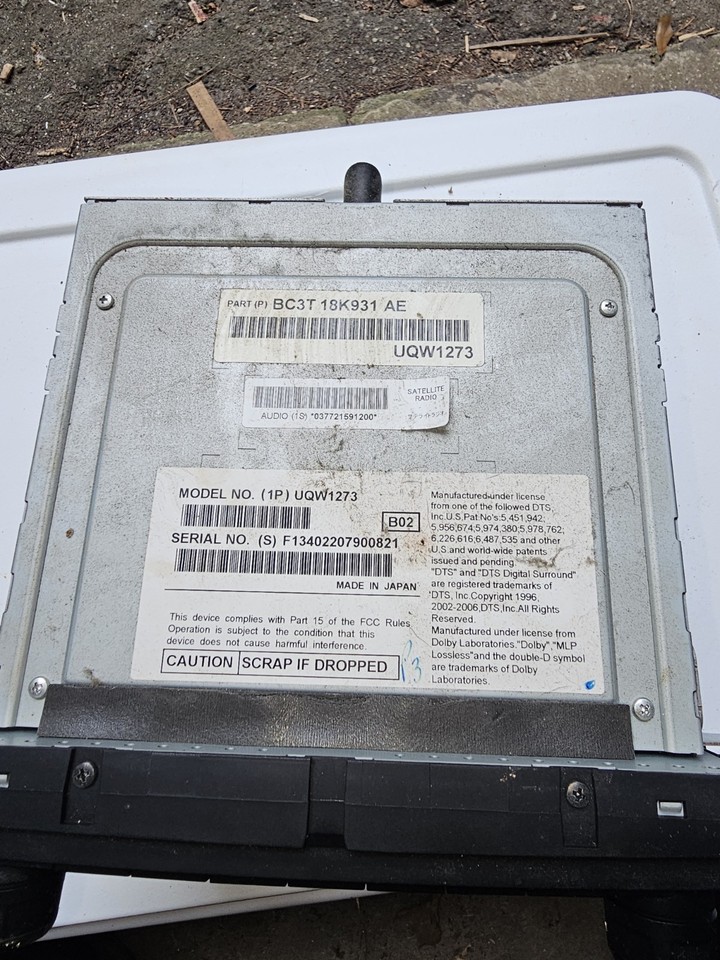 2011 - 2012 Ford Super Duty F250 F350 OEM Touch Screen Navigation HDD ...