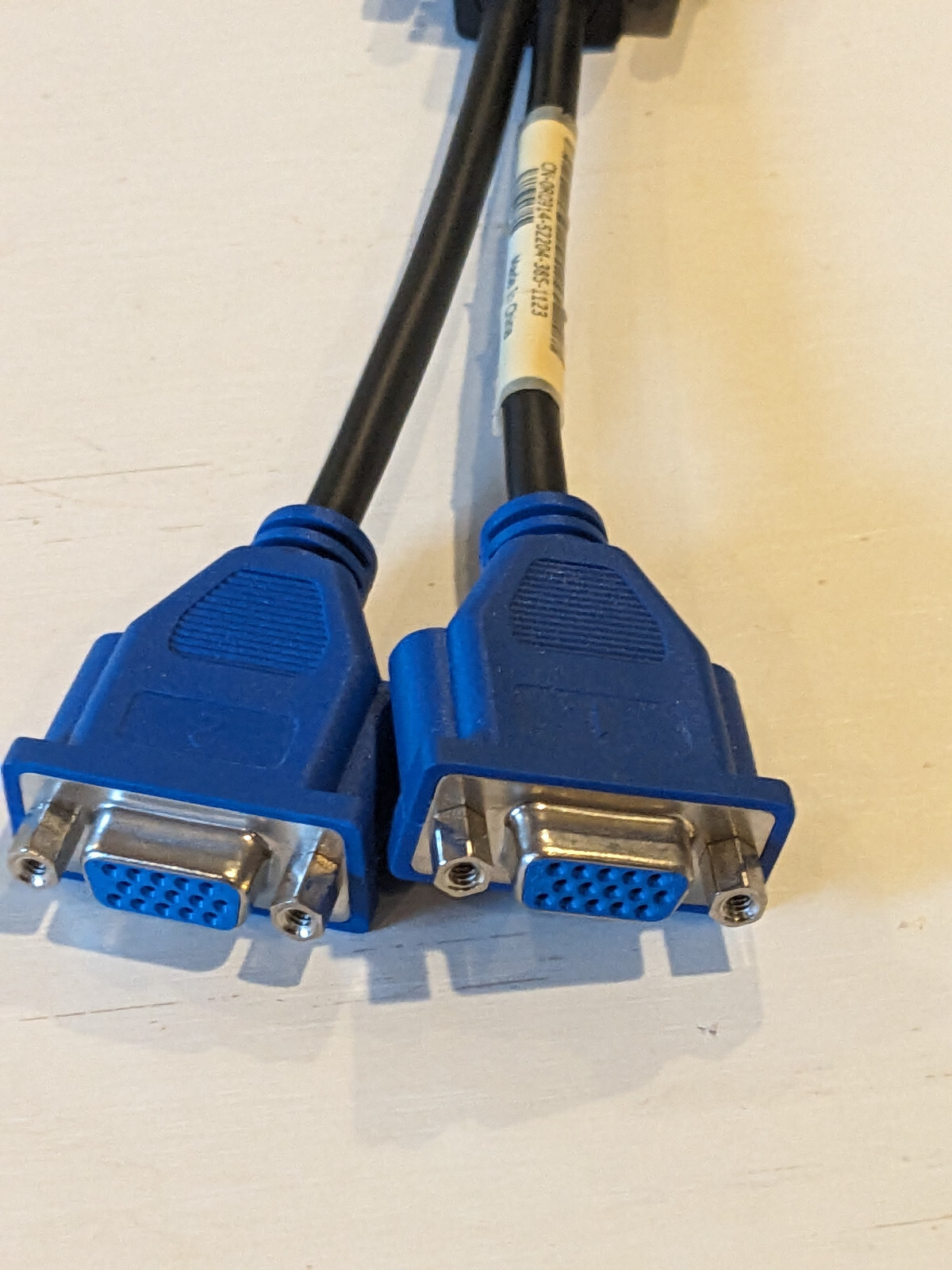 MOLEX DMS-59 TO VGA DUAL Y CABLE CN-0R0914-52204 15-PIN Dell Video for ...