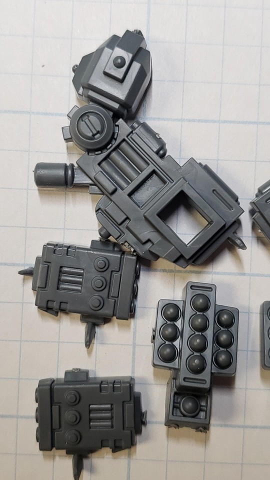 Warhammer 40k Tau Empire Bits XV88 Broadside High Yield Missile Pods w ...