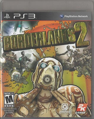 Borderlands 2 PS3 Game (Sony PlayStation 3 Game, 2012) Complete In Box ...