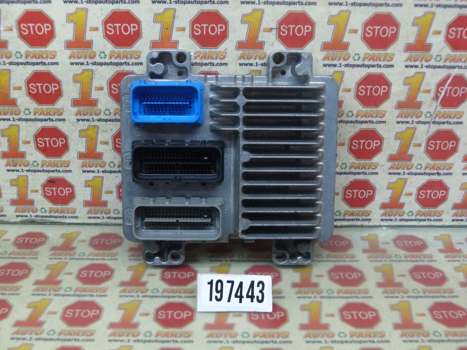 2006-2010 CHEVROLET MALIBU ENGINE COMPUTER MODULE ECU ECM 12607096 YTCK ...