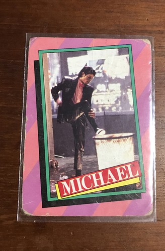1984 MJJ Productions Michael Jackson Trading Card #2 | eBay