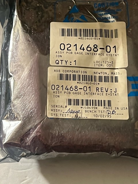 021468-01 / ADE CORP GAGE INTERFACE BOARD / ADE for sale online | eBay