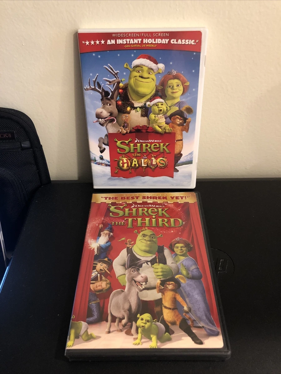 Shrek The Halls Dvd