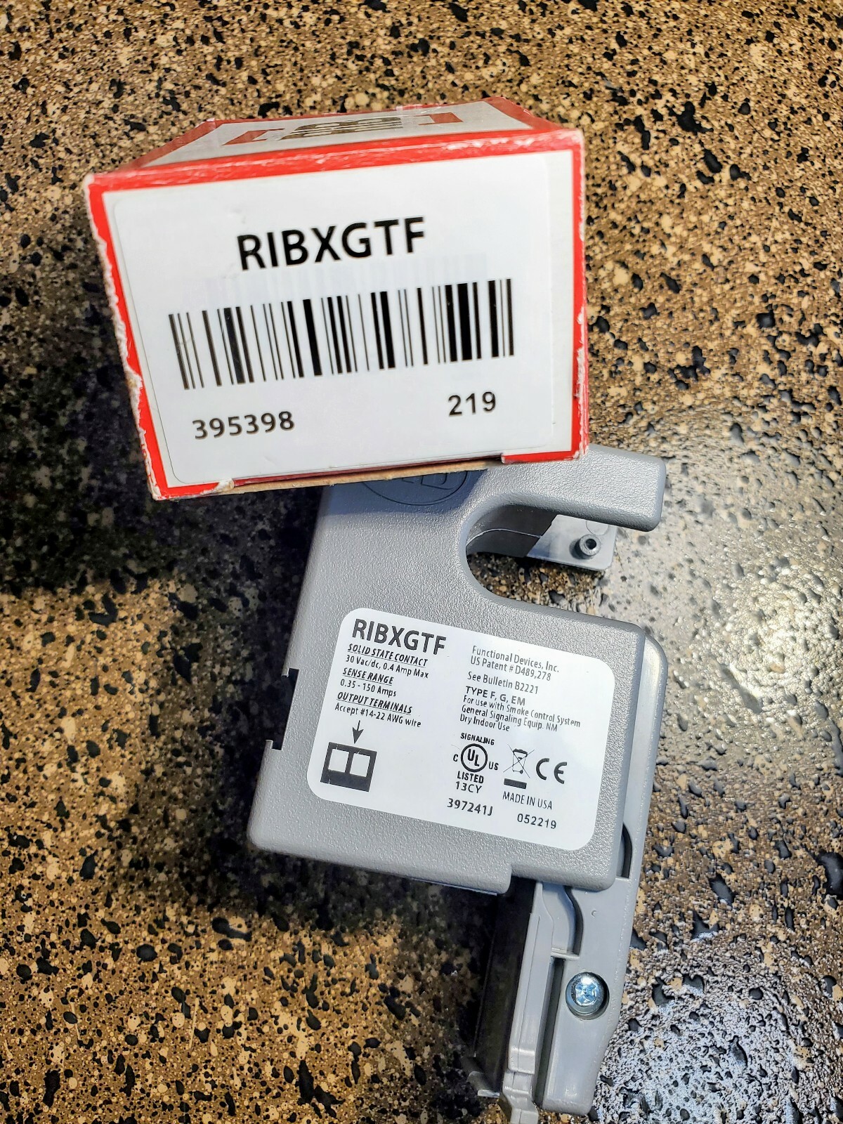 FUNCTIONAL DEVICES INC / RIB Current Sensing Relay,0.35A,30VAC/DC ...