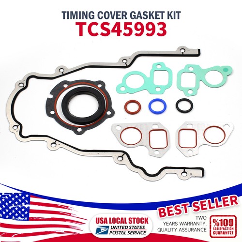 For LS1 LS6 LS2 LS3 LQ9 LQ4 Engine Timing Cover Gasket Set 4.8 5.3 5.7 ...