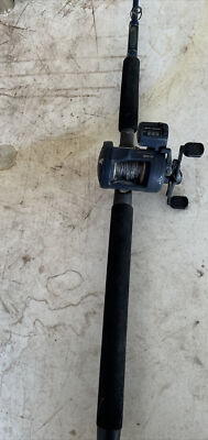 St. Croix Pro Glass 8’ Medium Power Rod & Okuma 20D Contender Reel W ...