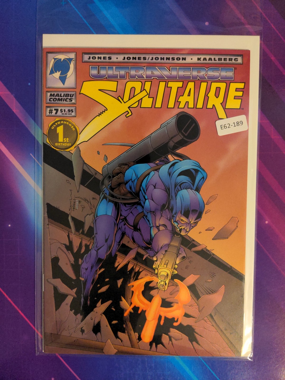 SOLITAIRE #7 HIGH GRADE MALIBU COMIC BOOK E62-189 | eBay