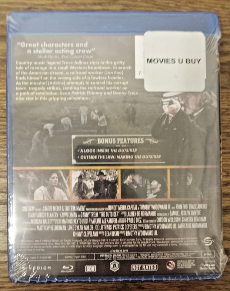The Outsider (Blu-ray, 2019) Trace Adkins, Danny Trejo 767685161814 | eBay